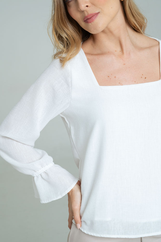 BLUSA CLARA - Ragged Ventas Online